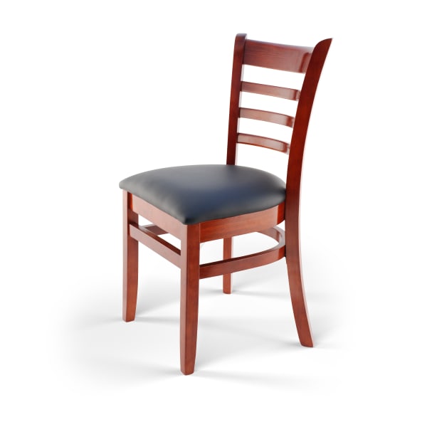 Premium US Made Ladder Back Wood Restaurant Chair