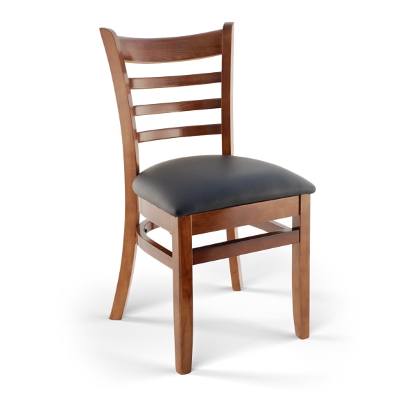 Premium US Made Ladder Back Wood Restaurant Chair